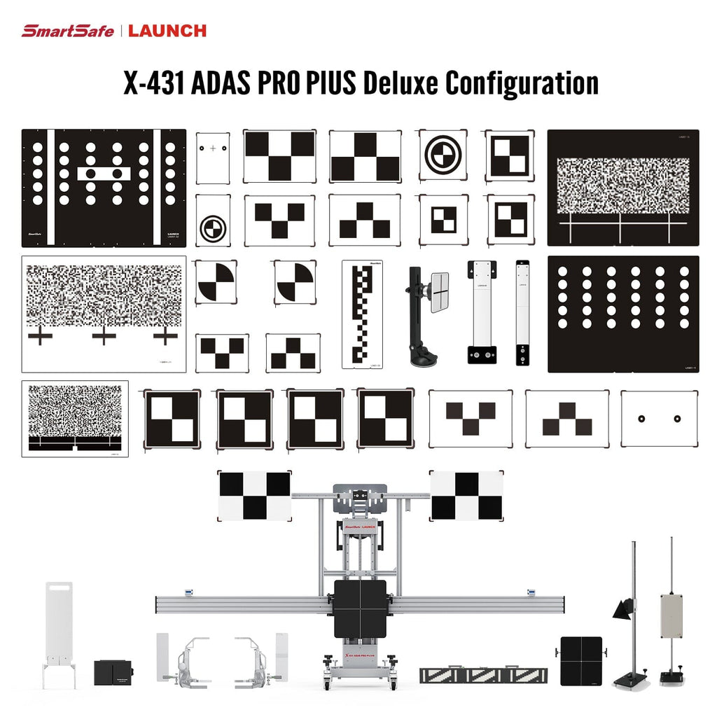 Launch X-431 ADAS PRO Plus Forward Facing Deluxe Package 701040011 – GT ...